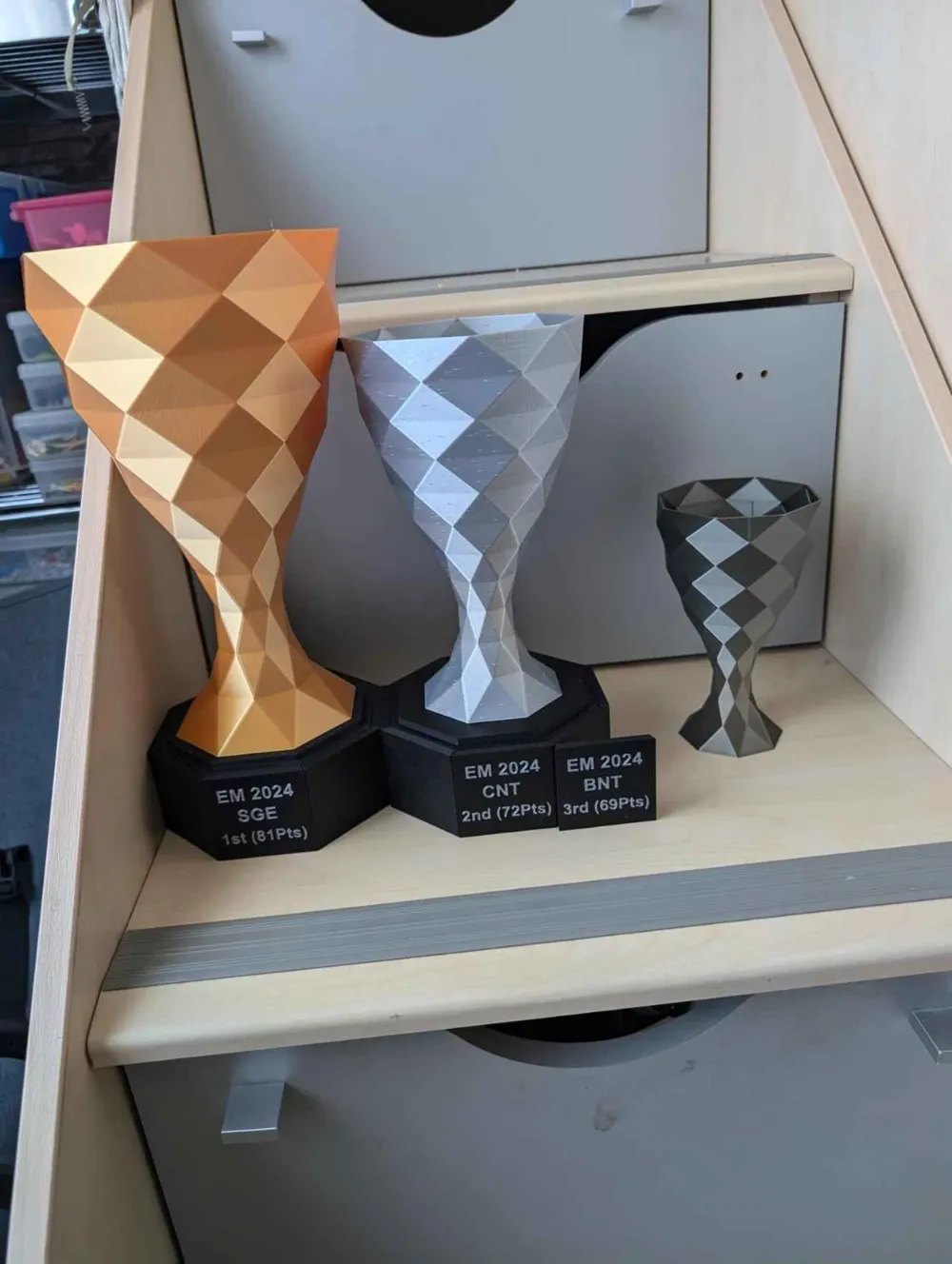 Stackable Trophy Base - Free 3D Print Model - MakerWorld