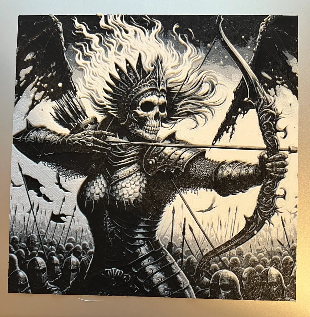 Undead Female Archer by traciebri - MakerWorld