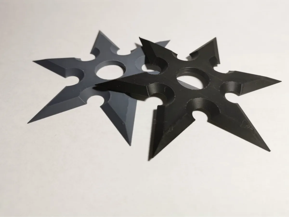 6 Point Ninja Star Shuriken Display Model - Free 3D Print Model ...