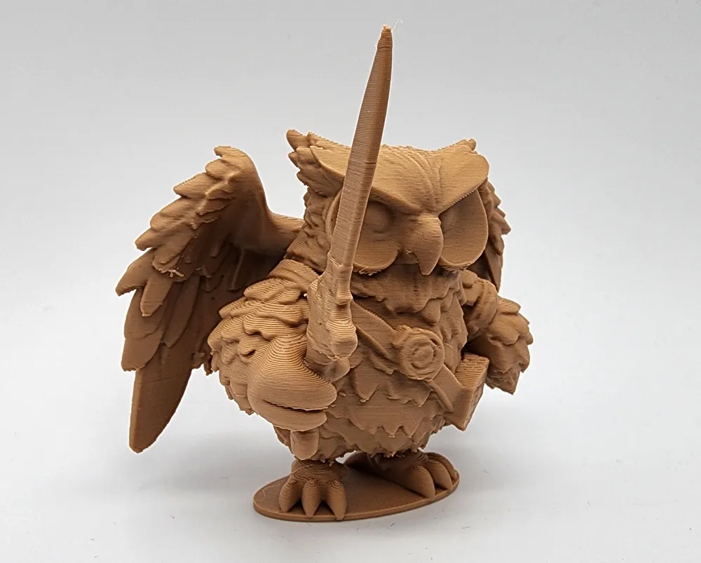 The Warrior - Owls & Dragons by Triple G Workshop MakerWorld: Download ...