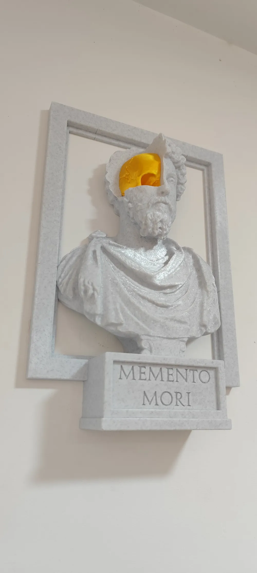 Marcus Aurelius Memento Mori by Saturno 3DMakerWorld: Download Free 3D ...