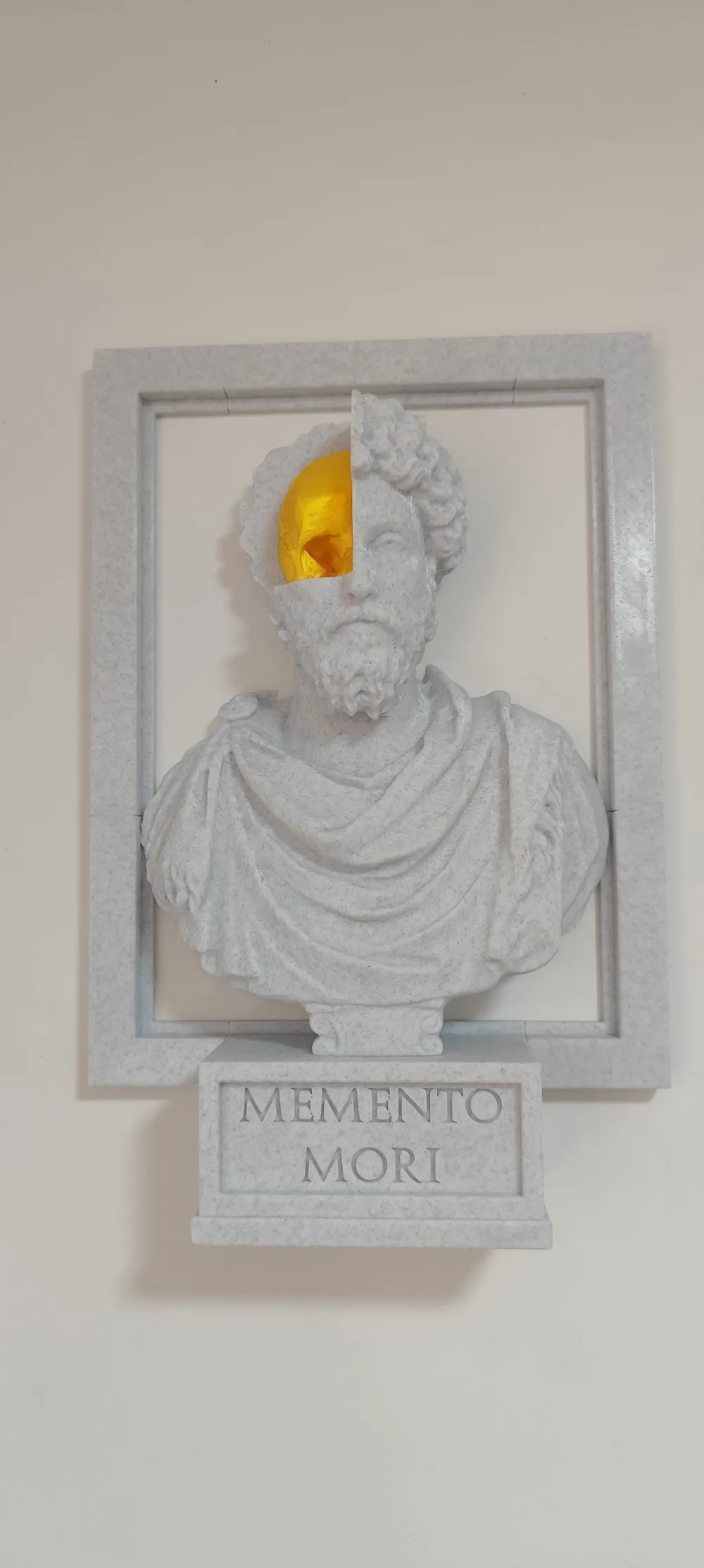 Marcus Aurelius Memento Mori by Saturno 3DMakerWorld: Download Free 3D ...