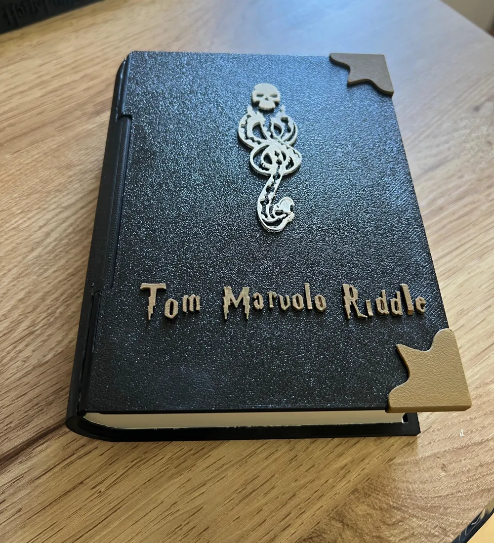 Voldemort Diary-Box - Free 3D Print Model - MakerWorld