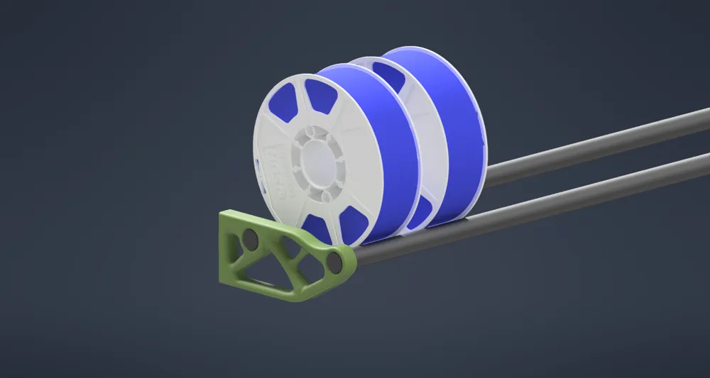 Filament shelf / Spool holder by RubenMTS - MakerWorld