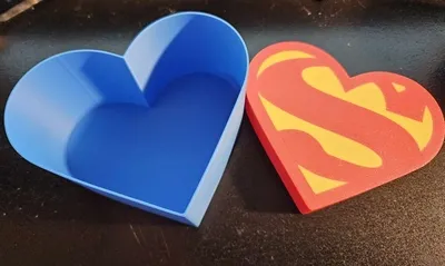Superman Gift Box - Valentines by Geek3Designs - MakerWorld