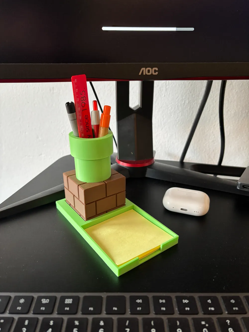 Super Mario Desk Organizer / Pen Holder by Rianski Schipanski - MakerWorld