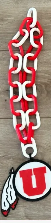 Utes Logo Chain by italianstallion11885 - MakerWorld