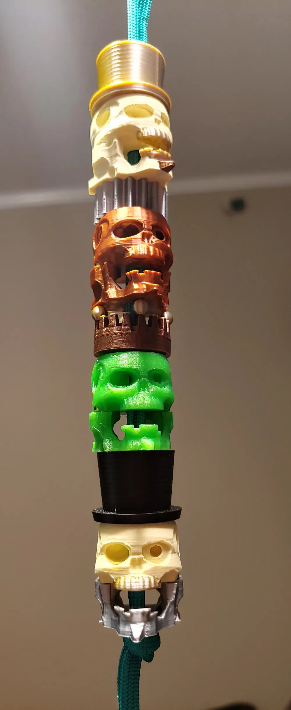 Modular Magnetic Fidget Skull Bead - Free 3D Print Model - MakerWorld
