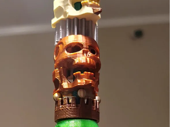 Modular Magnetic Fidget Skull Bead - Free 3D Print Model - MakerWorld