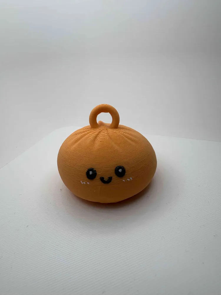 Dumpling keychain - Free 3D Print Model - MakerWorld