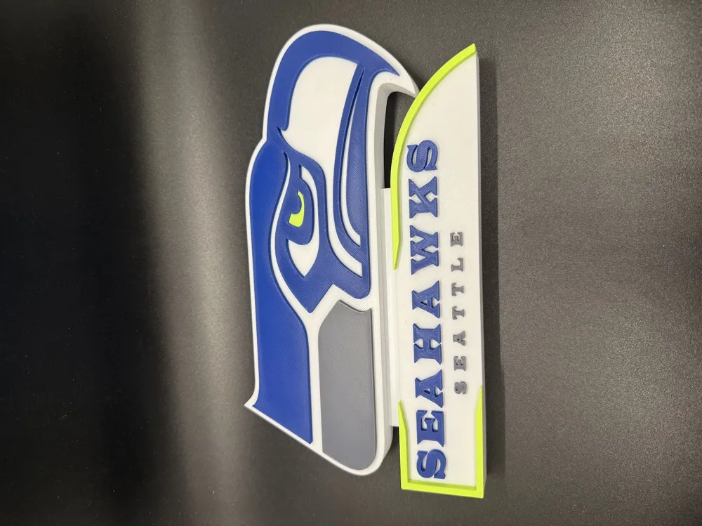Seattle Seahawks Display Stand by ruBBeLdieKaTz MakerWorld: Download ...