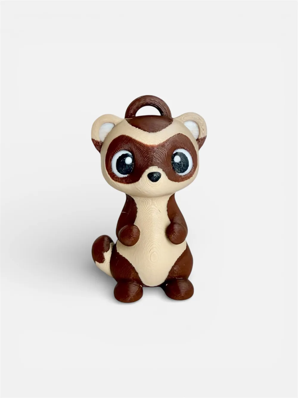 Kawaii (Cute) Ferret Keychain - Free 3D Print Model - MakerWorld