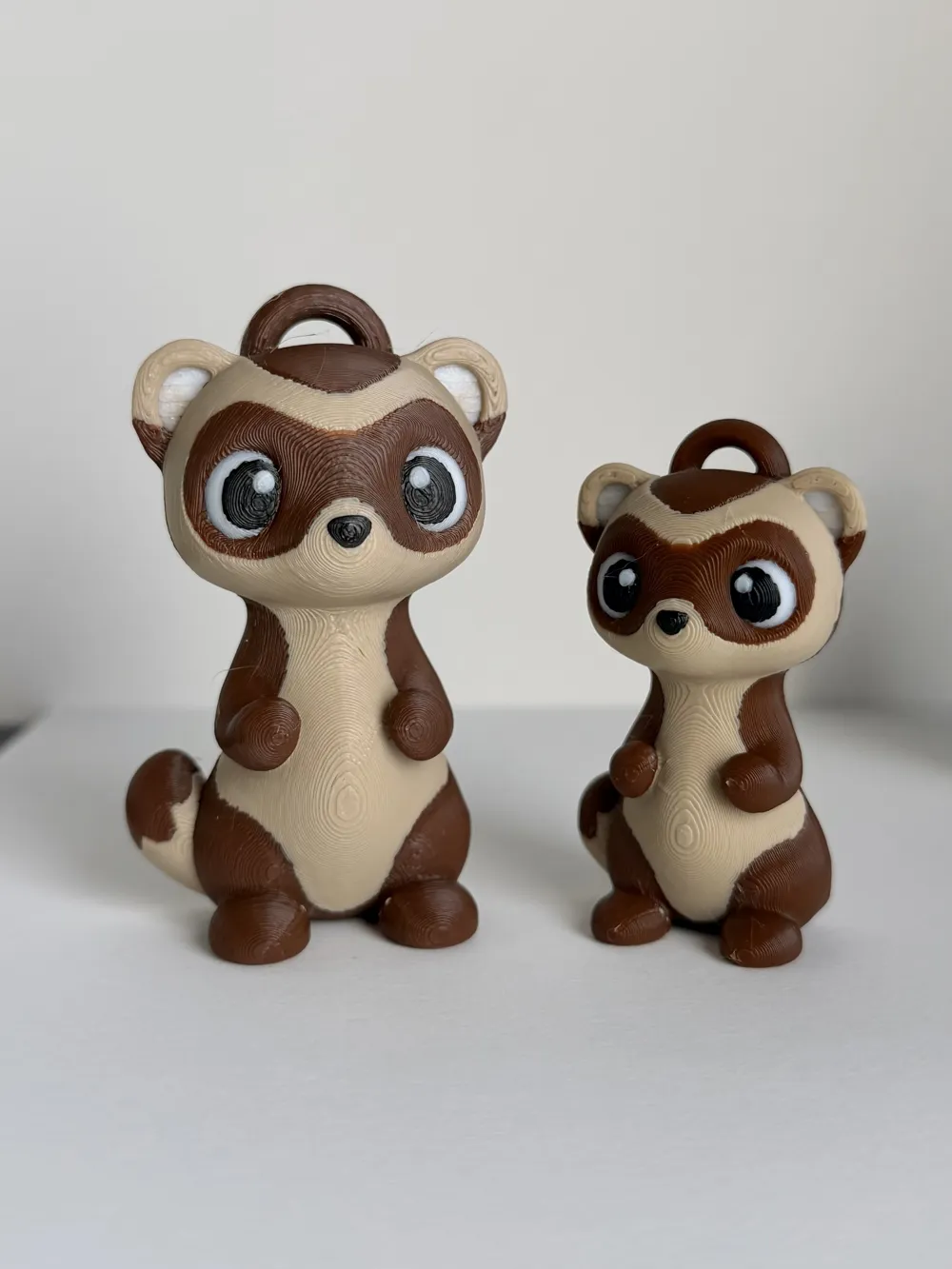 Kawaii (Cute) Ferret Keychain - Free 3D Print Model - MakerWorld