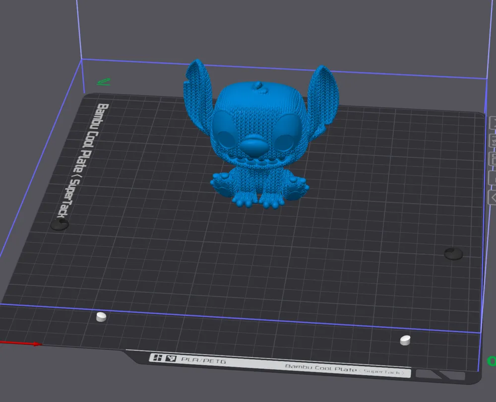 Cute Knitted Funko Stitch - NO AMS - Free 3D Print Model - MakerWorld