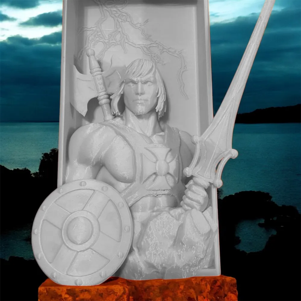 He-Man Book Nook Master of the Universe by Major League Mods - MakerWorld