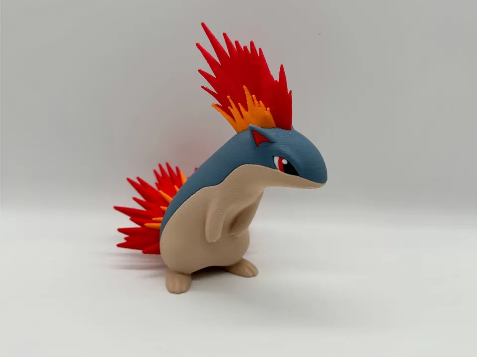 Quilava Multicolor - Free 3D Print Model - MakerWorld