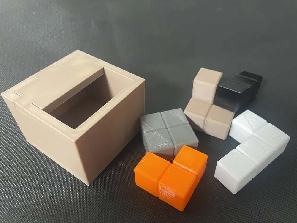 Intermediate Cube Puzzle – With Diagrams by user_2073786570 MakerWorld ...