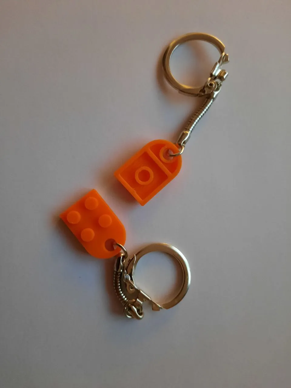 Brick heart keychain by Shoogun - MakerWorld