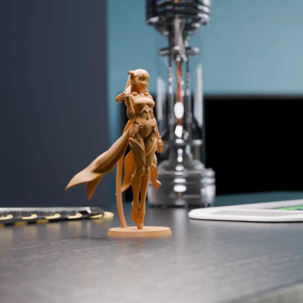 Asuka - 机甲女孩 来自 TheLightning MakerWorld：免费下载 3D 模型