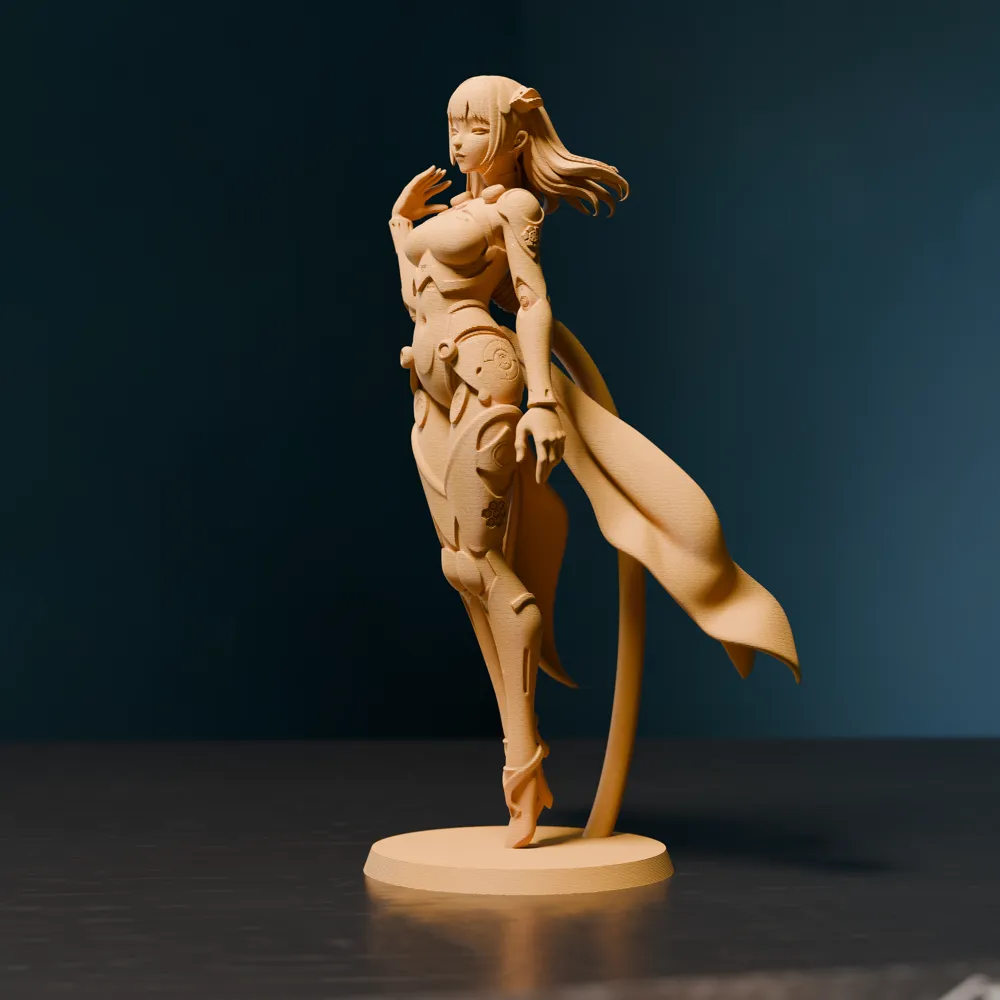 Asuka - Mecha Girls by TheLightning MakerWorld: Download Free 3D Models