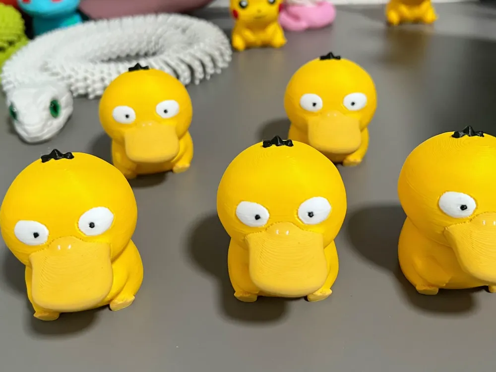 Pokemon Psyduck Press Toy Adorable De-stress Toy by lengfeng - MakerWorld