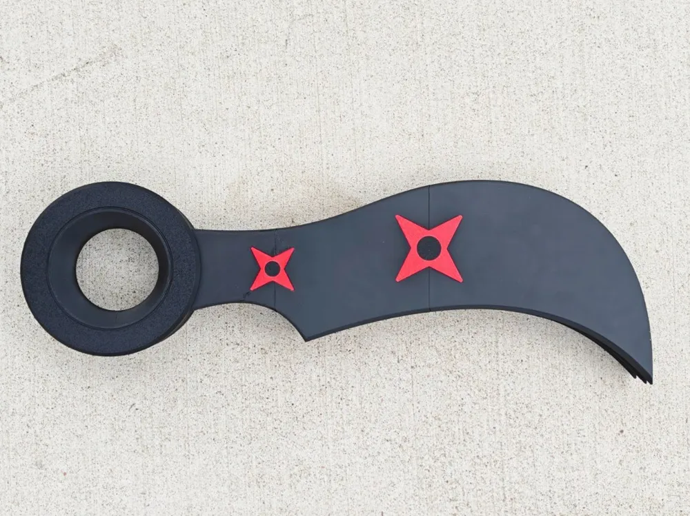 Life Size Folding Naruto Demon Wind Shuriken by ProtoDad MakerWorld ...