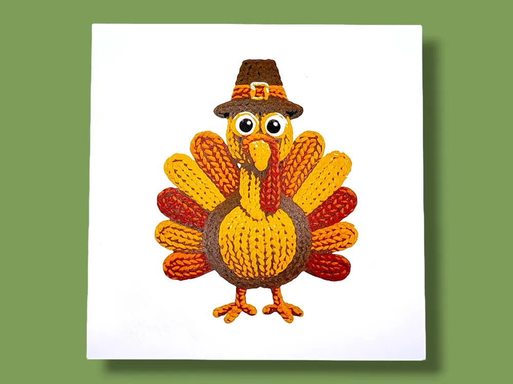HueForge Thanksgiving Turkey – Fall 3D Art by Manic 3D Prints ...