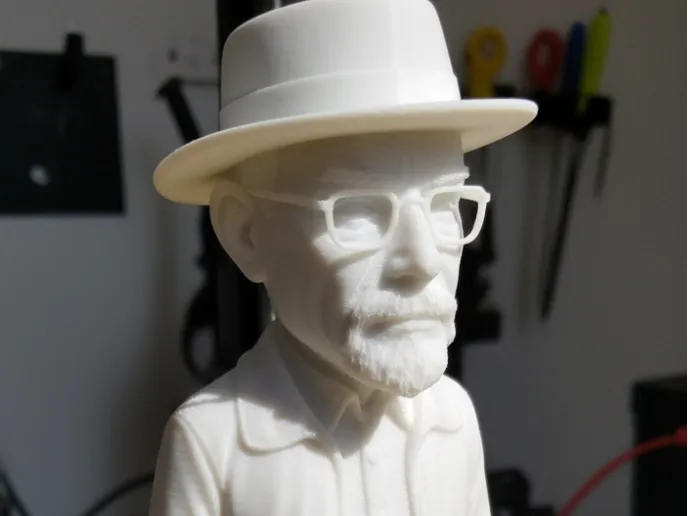 Walter White statue - Free 3D Print Model - MakerWorld
