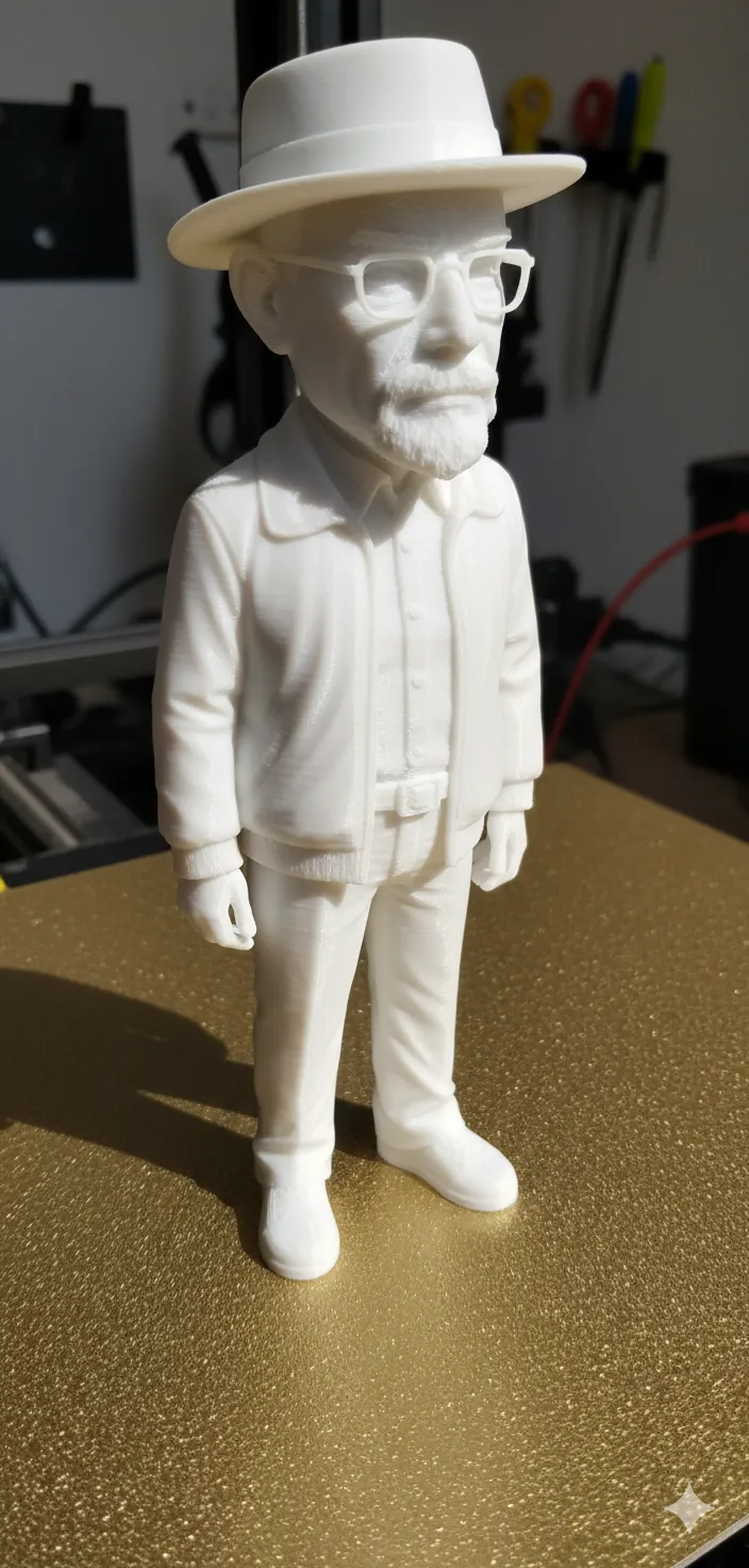 Walter White statue - Free 3D Print Model - MakerWorld