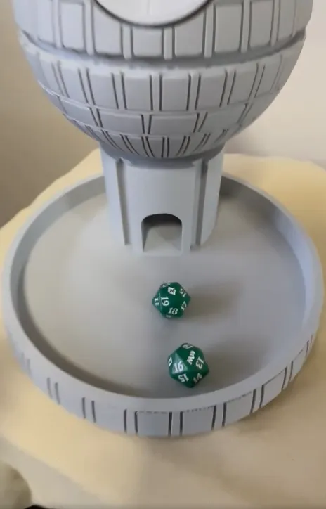 DeathStar Dice Tower Base Plate by SaiyanRoyce MakerWorld: Download Free 3D Models