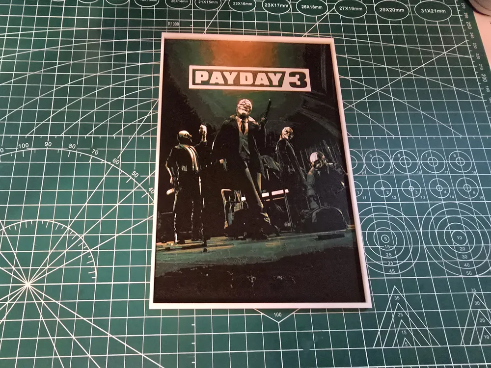 Payday 3 Game Poster - Hueforge Art by Lumpy3D MakerWorld: Download ...