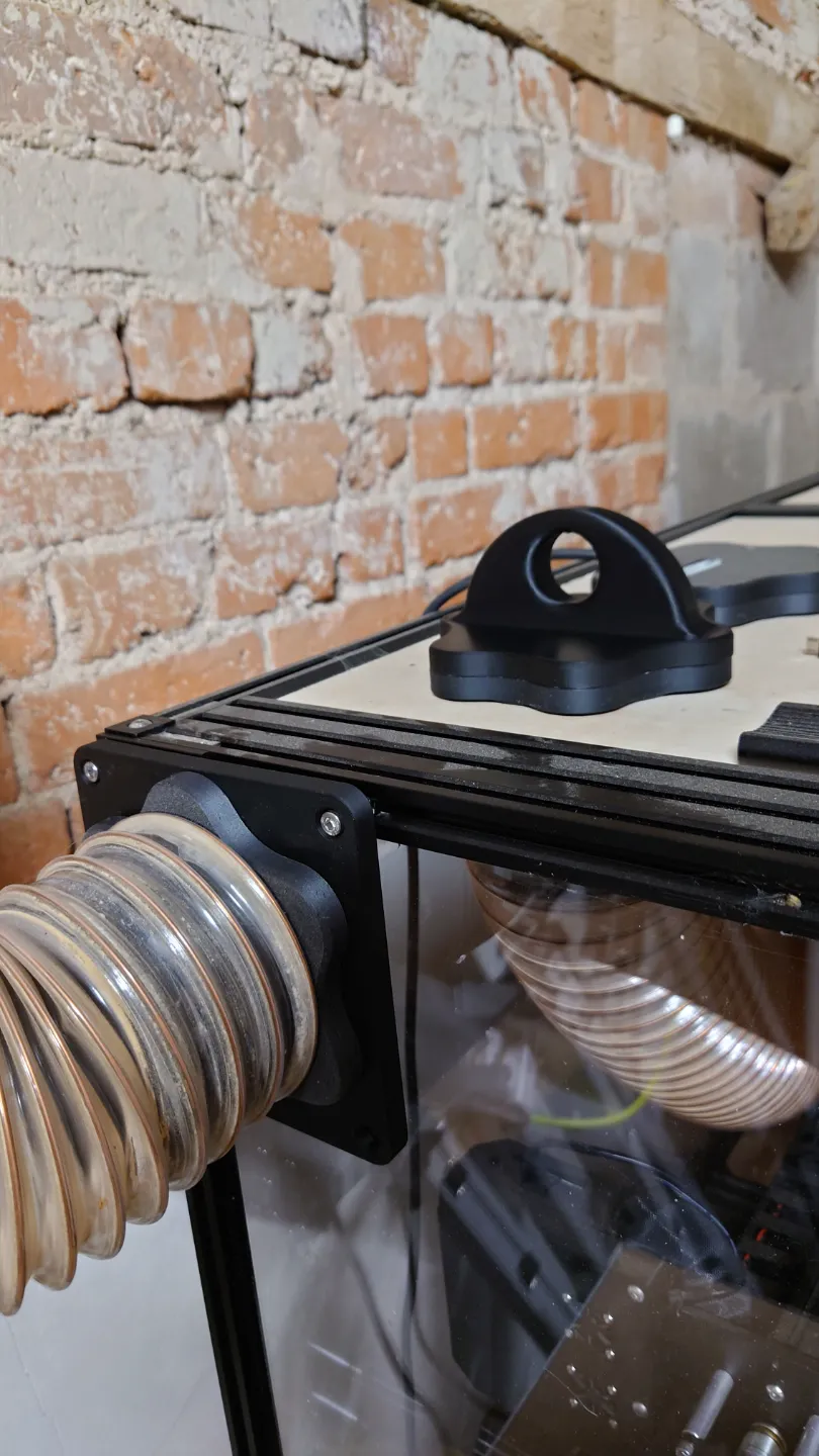 Dust Extraction Port Mount (100mm) by AlXtech - MakerWorld