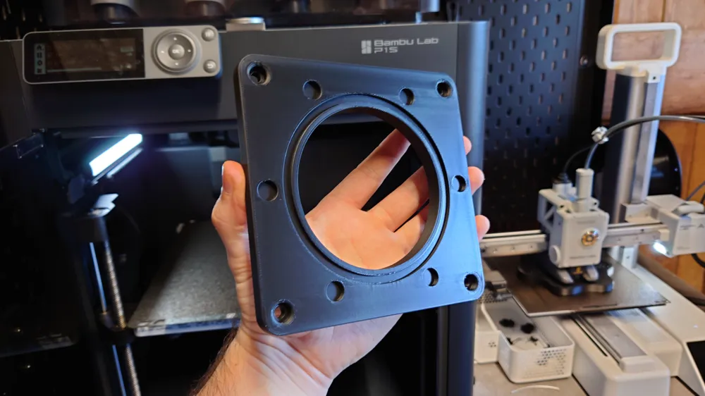 Dust Extraction Port Mount (100mm) by AlXtech - MakerWorld