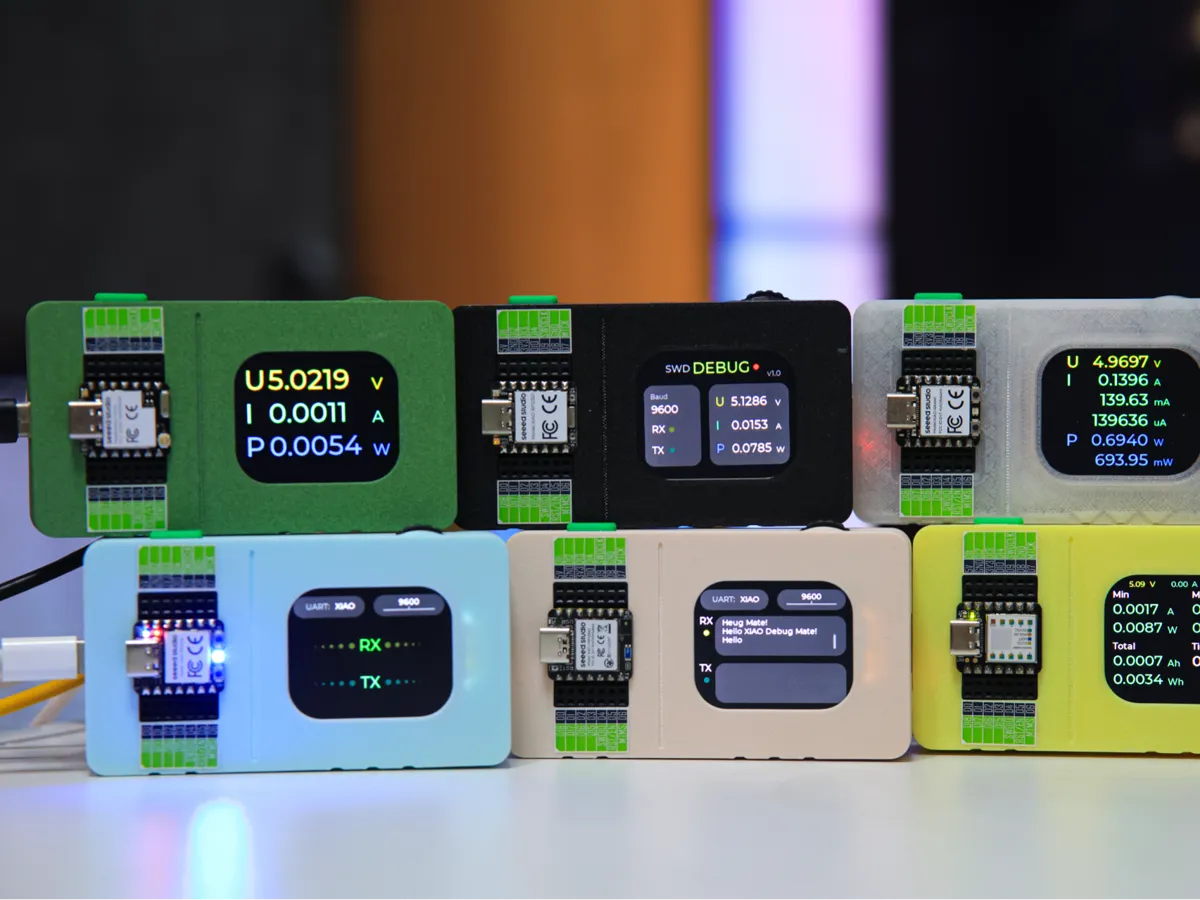 Seeed Studio XIAO Debug Mate 3D 外壳 来自 Seeed Studio MakerWorld：免费下载 3D 模型