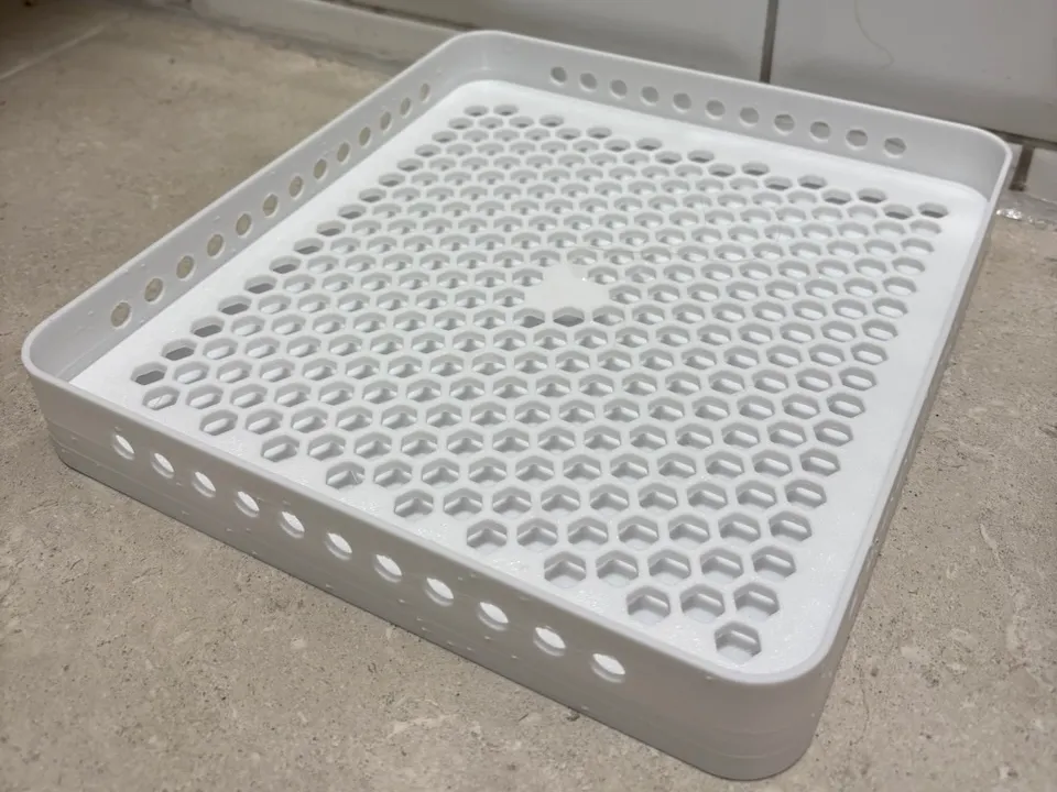 Drip Tray with Removable Hex Insert - Free 3D Print Model - MakerWorld