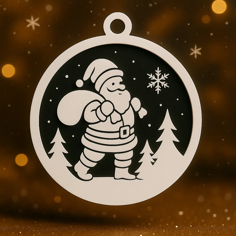 Christmas Ornament Set | Easy Print | No Supports - Free 3D Print Model ...