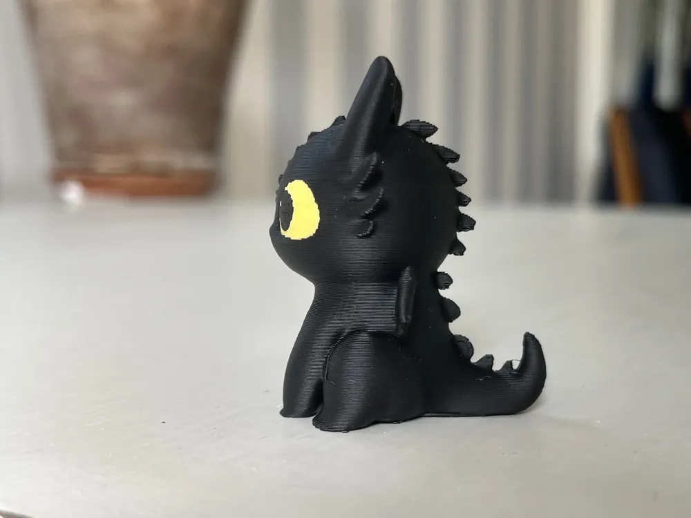 Cute Toothless Dragon Kawaii by BricksByOskar MakerWorld: Download Free 3D Models