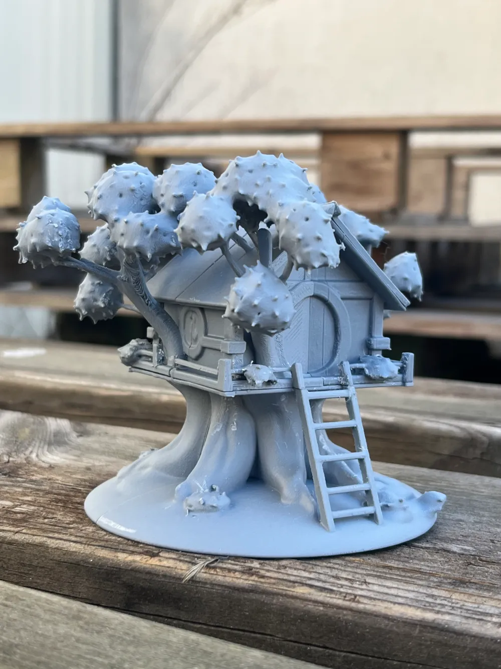 miniature tree house hobbit by lagalerylab MakerWorld: Download Free 3D ...