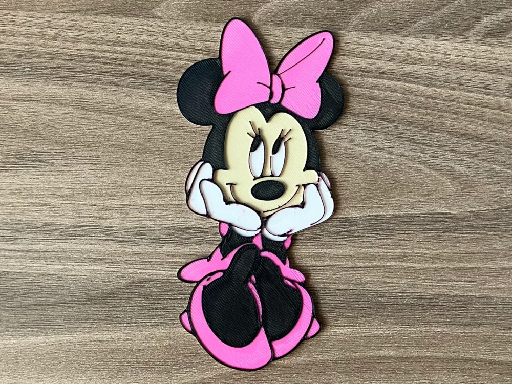 Minnie Mouse - Free 3D Print Model - MakerWorld