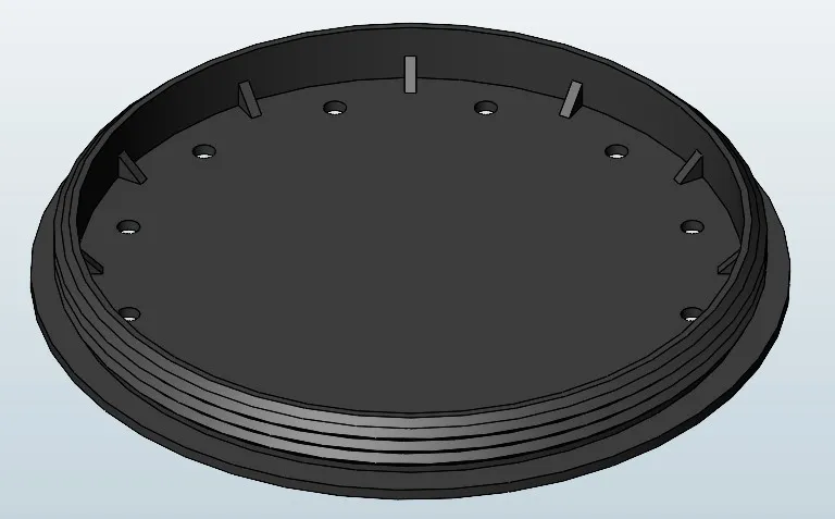 VW T5 Rear Wheel Bearing Housing Cap - 7H0 501 269 - Free 3D Print ...