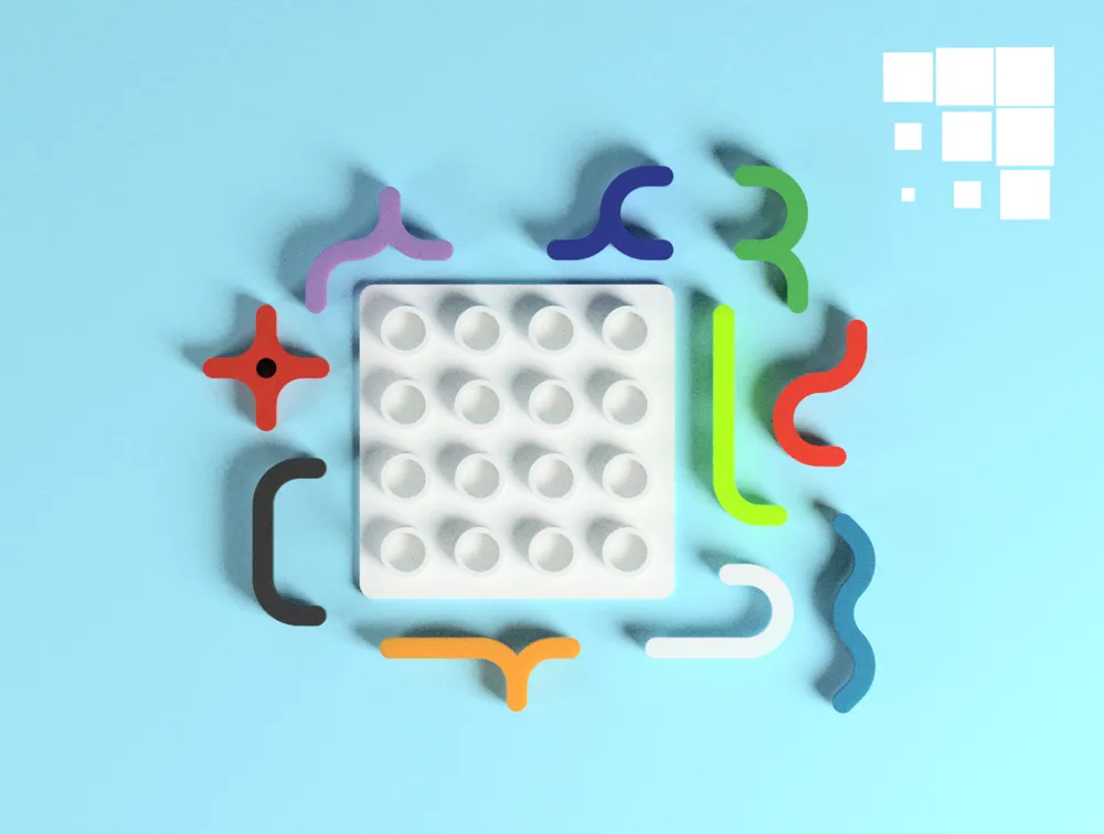 LOGIC CURVE PUZZLE by GENERA 3D MODEL ARTMakerWorld: Download Free 3D ...