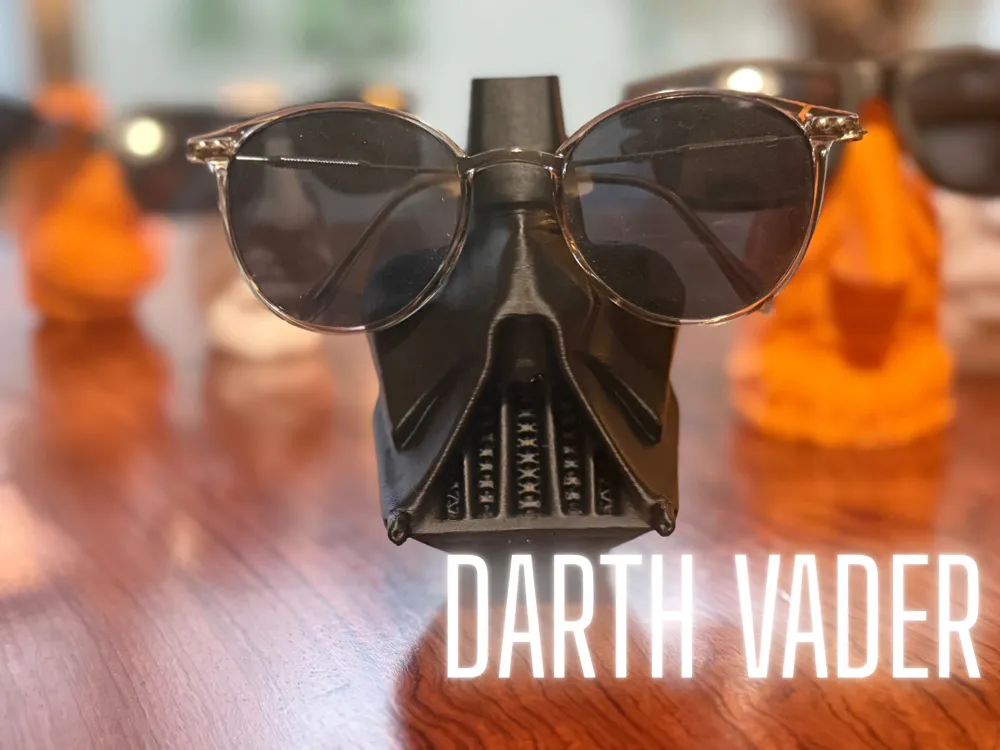 Glasses Holder Bust Collection - Famous Edition - Free 3D Print Model ...
