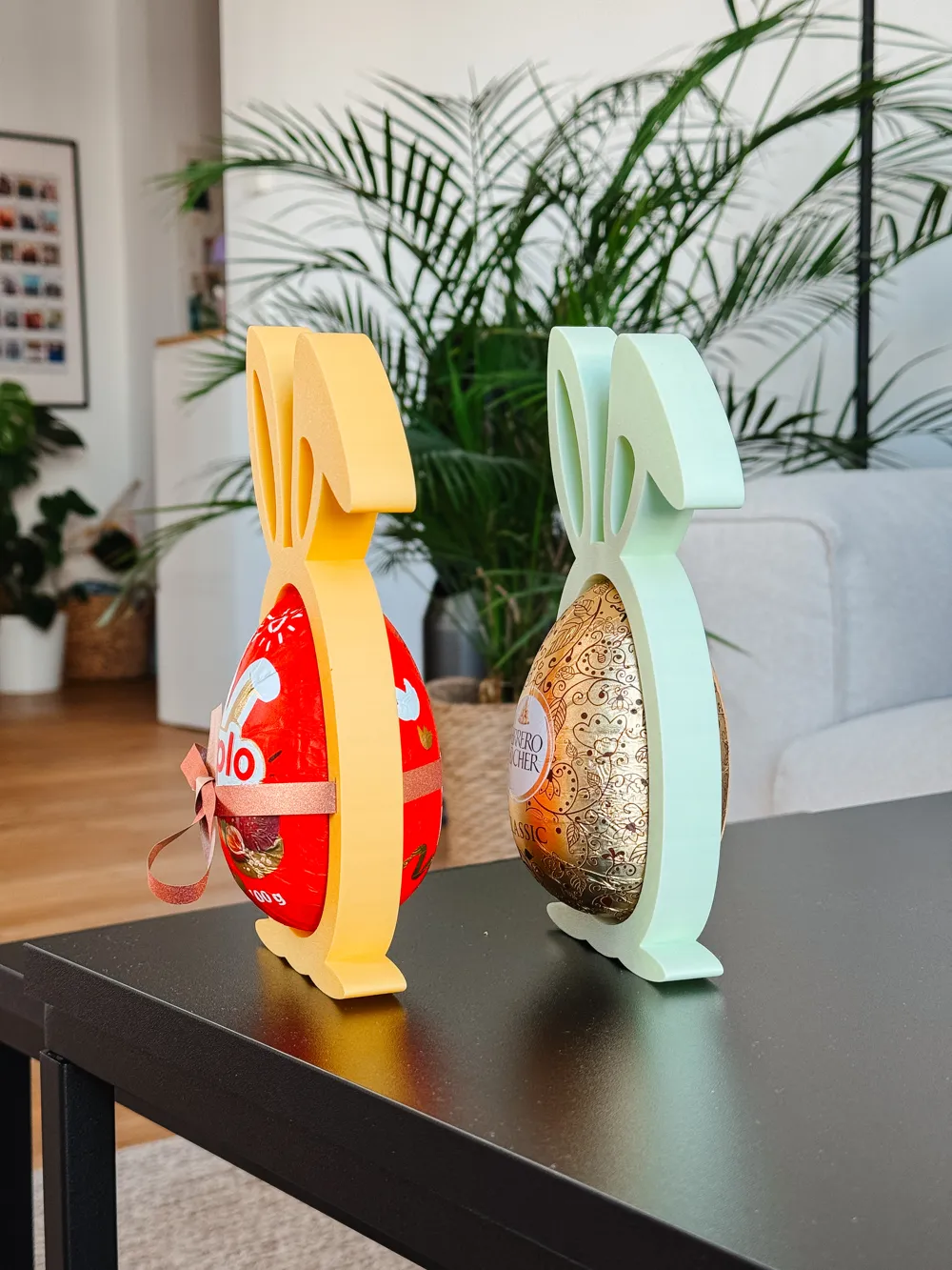 Easter Bunny Egg Holder – Easter Decoration for Chocolate Eggs by Lili ...