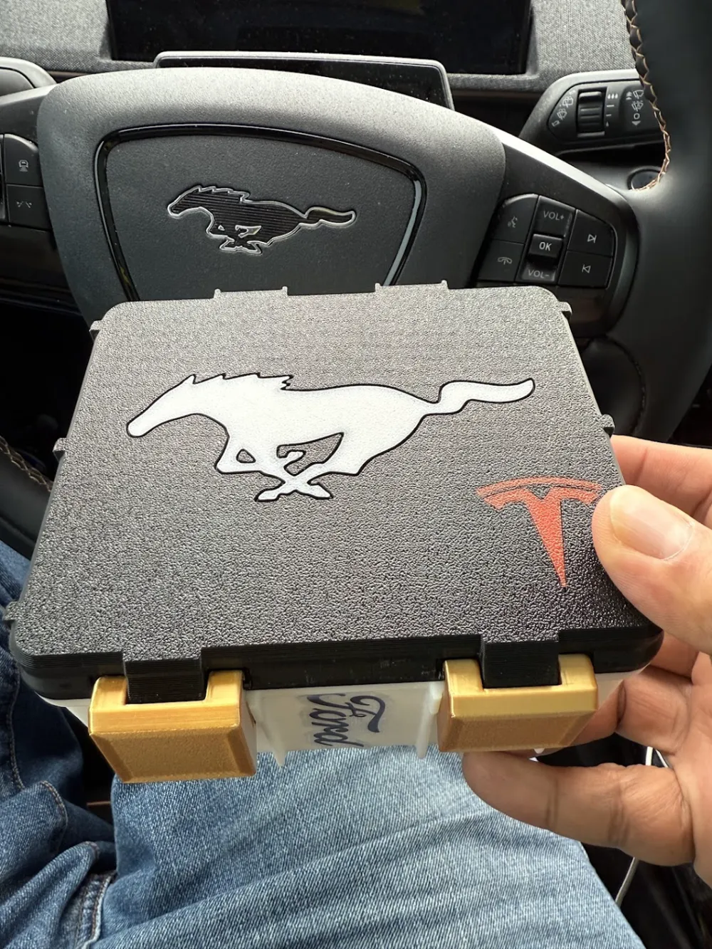 Ford Mustang Mach-E Tesla adapter rugged box Remixed by Jerich0 ...