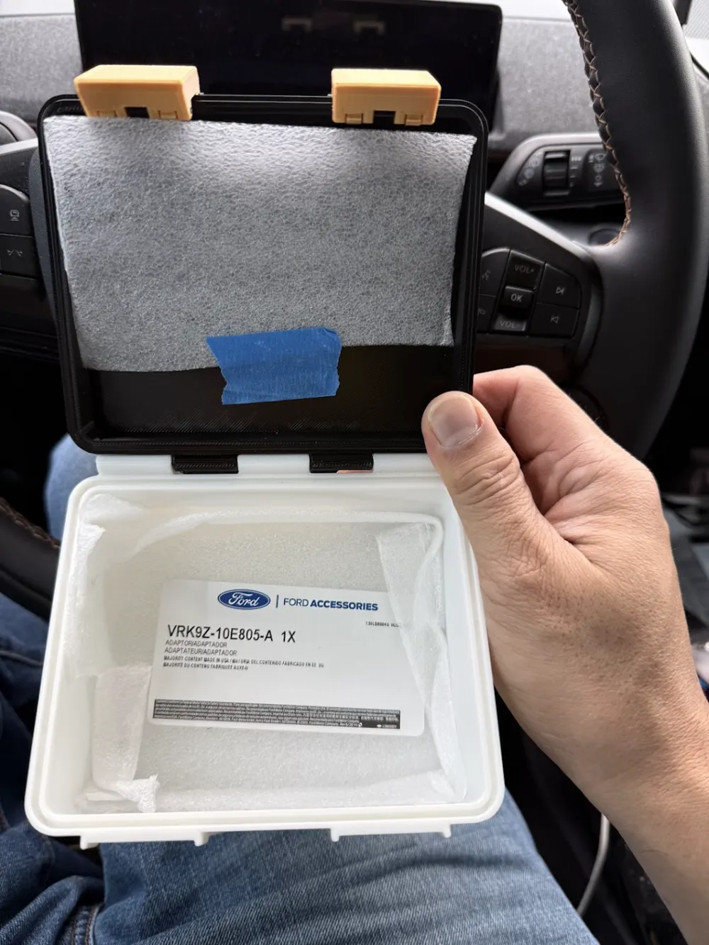 Ford Mustang Mach-E Tesla adapter rugged box - Free 3D Print Model ...