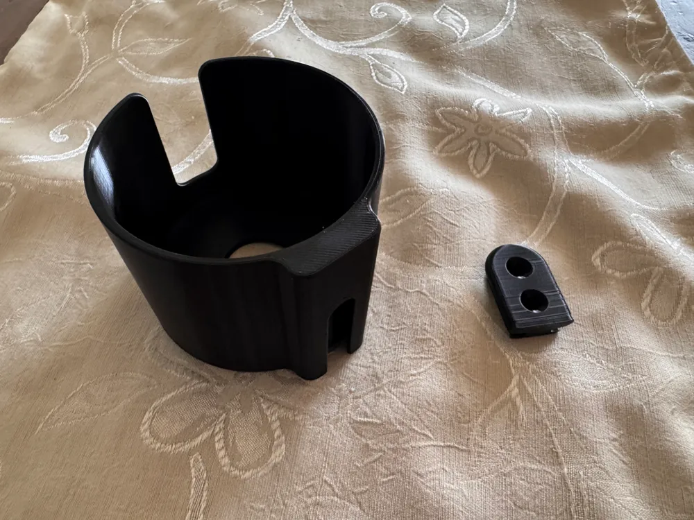 Mounted Cup Holder - Free 3D Print Model - MakerWorld