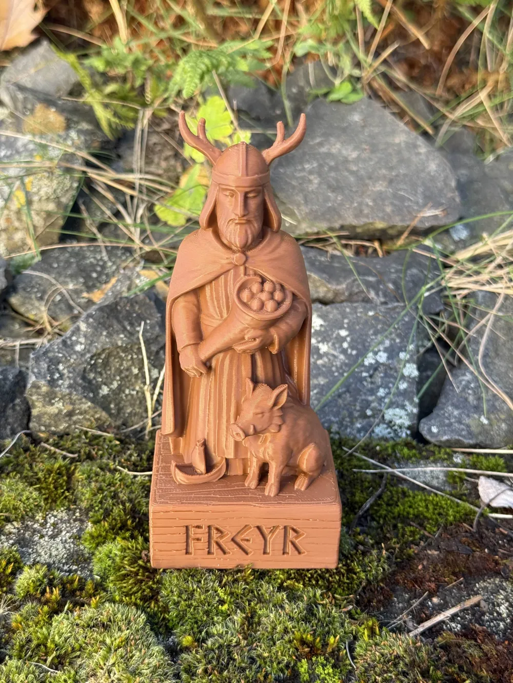Freyr – God of Peace - Free 3D Print Model - MakerWorld