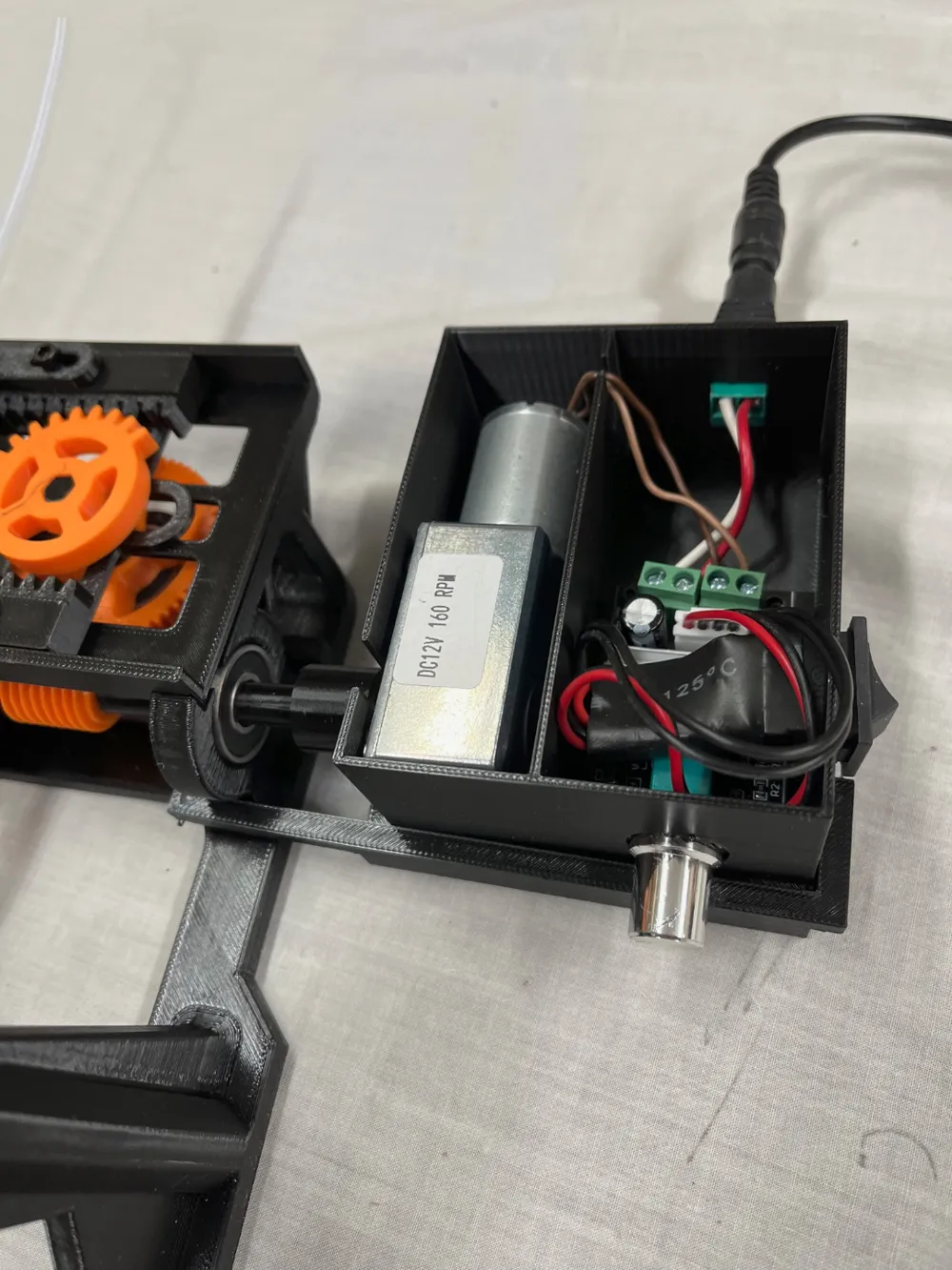 Filament Spool Rewinder Improvements (v2) Remixed by JigMan MakerWorld ...