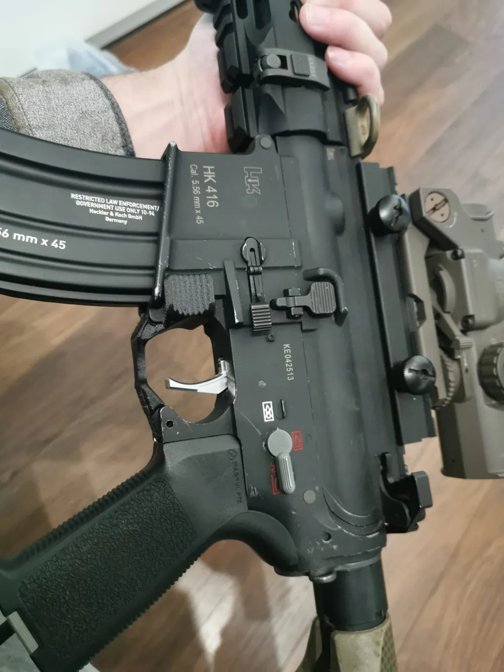 VFC QRS STYLE Trigger Guard HK416/M4 - Free 3D Print Model - MakerWorld