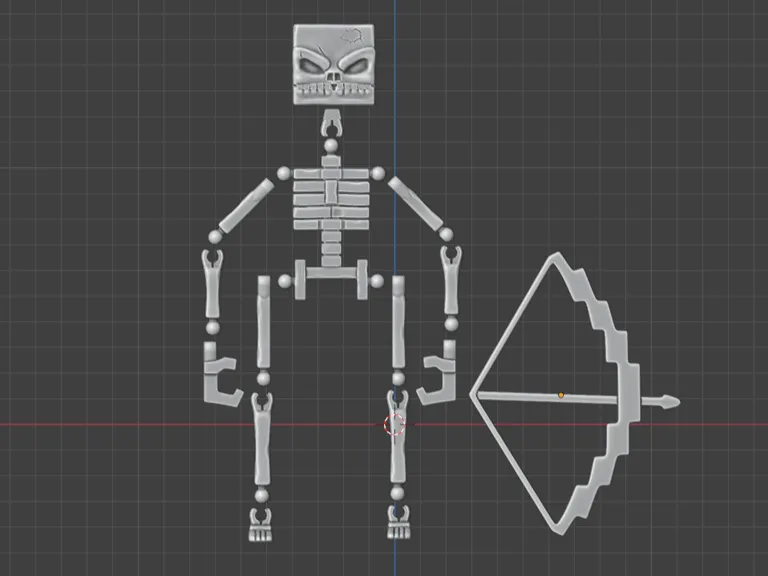 Minecraft Movie Skeleton Spider Jockey by Gumbercules MakerWorld ...